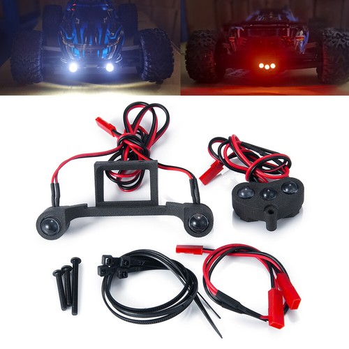 Front Rear Lights LED Light Kit Parts for RC 1/10 Traxxas Rustler 4X4 ...