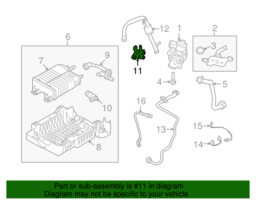 Genuine Ford purge valve vapor OEM CX2626 9U5Z-9C915-J | eBay