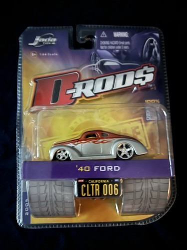Jada 40 1940 Ford Coupe D-Rods Custom Style Detailed Collectible Car ...