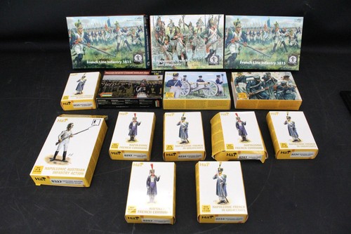 Bundle Of 14x WATERLOO, STRELETS & HATS 1/72 Soldier MODEL KITS Boxed ...