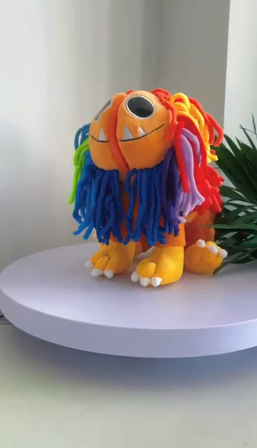 New Yarnaby Plush Colorful Lion Plush Toy Doll Harley Sawyer Anime ...