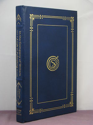 1st, signed, In the Company of Writers by Charles Scribner Jr, Easton ...