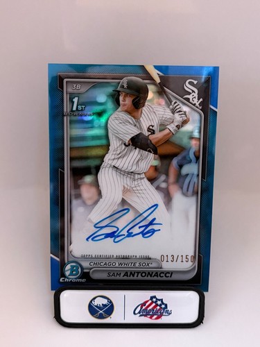 2024 Bowman Draft - Chrome Prospect Autographs Sam Antonacci #CPA-SA ...