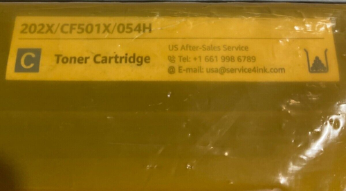 202X High Yield Cyan LaserJet Toner Cartridge CF501X New in Package | eBay