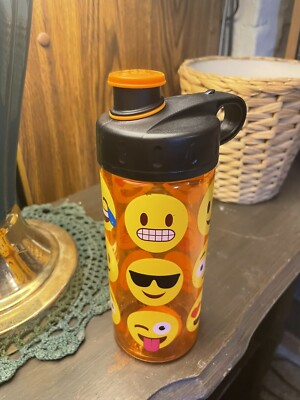 Cool Gear Tumbler Child sippy cup Messenger Face emoji’s | eBay