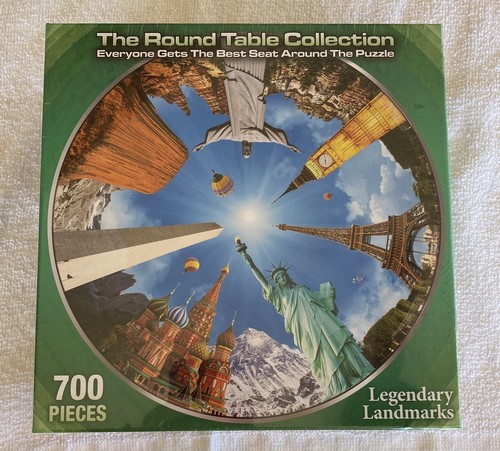 *BRAND NEW* Round Table Collection Legendary Landmarks 700 Piece Puzzle ...