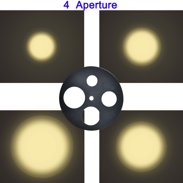 LED COB Ceiling Light Picture Spotlight Focus Lamp Adjustable Aperture ...