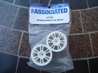 Vintage Team Associated #21250 18R 18t RC18 1/18 White Wheels Rims Rare ...