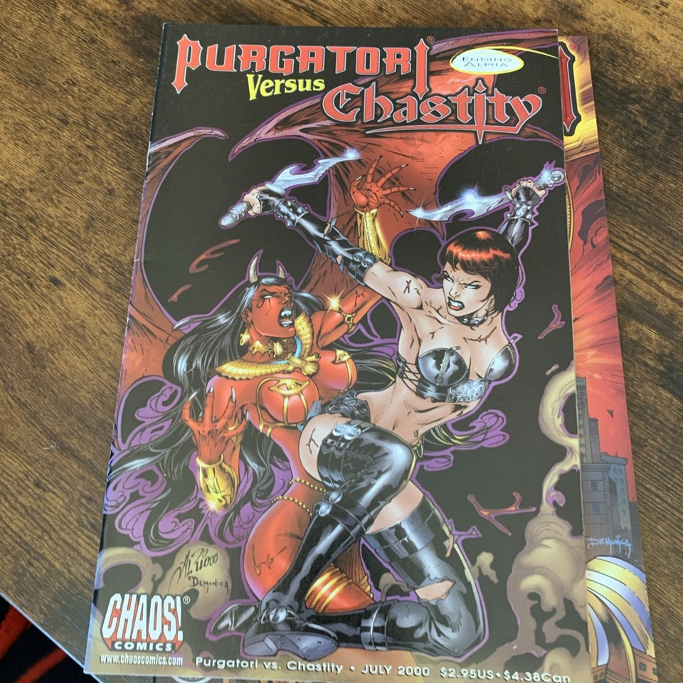 35 Purgatori Comics By chaos! Lingerie She Devil Fighting Females lot ...