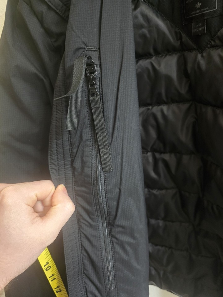 Canada Goose Lodge Jacket Black Label Medium Winter Packable BARELY ...