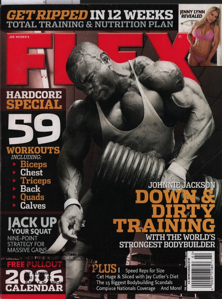 Flex Magazine 02/2006 Jenny Lynn Valerie Waugaman Cory Everson Women’s ...