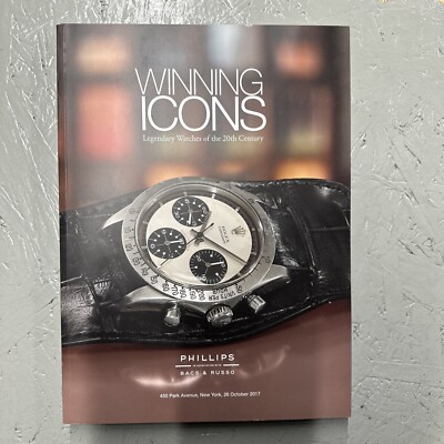New Catalog PHILLIPS Catálogo WINNING ICONS Legendary Watches of 20th ...