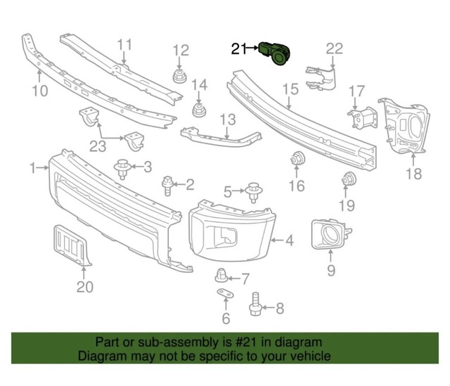 X4 Genuine Toyota Tacoma Tundra Rav4 Rear Sensor 89341-0r060 for sale ...