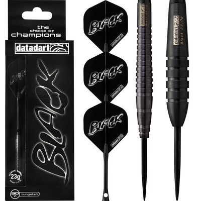 Datadart Black Titanium Darts Set 21g 22g 23g 24g 25g 26g grams ...