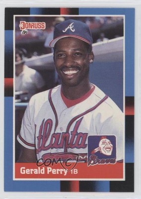 1988 Donruss Gerald Perry (Last Line Begins with Won) #437.1 | eBay