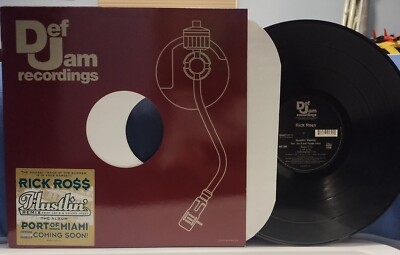RICK ROSS Hustlin' (Remix) NM 2006 DEF JAM 12" 33RPM Scarce JAY-Z ...