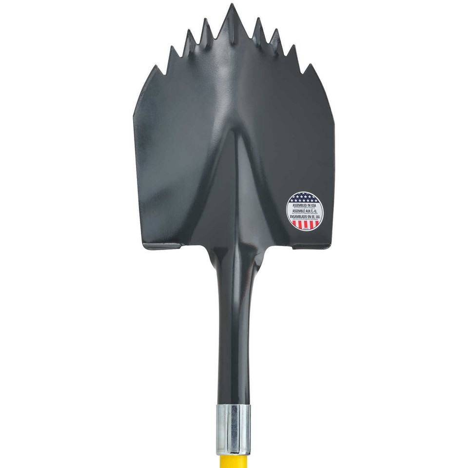 Seymour Structron S600 Power Super Shovel 29" Fiberglass Handle Poly D ...