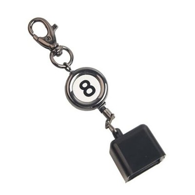 Billiard Chalk Holder，Pool Chalk Holder with Retractable Key Ring,Pool ...