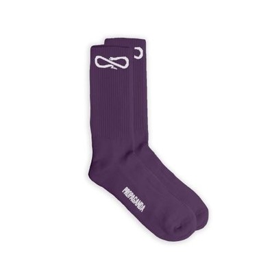 Calze Propaganda Logo purple | eBay
