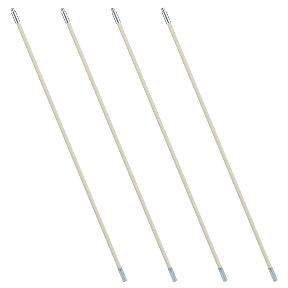 4pcs Professional Household Kitchen Chimney Brush Rod Chimney Sweep ...