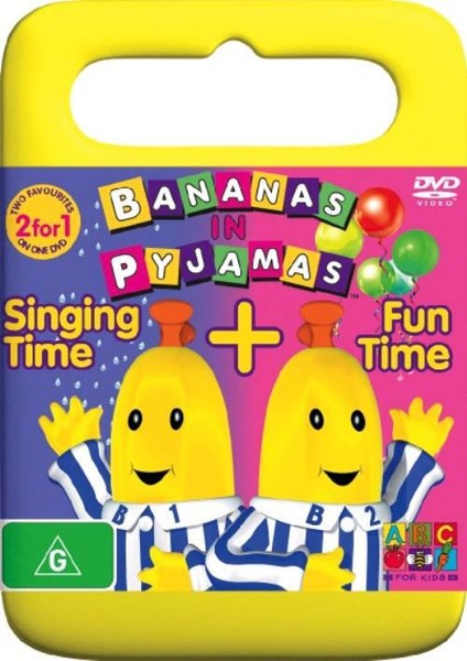 Bananas In Pyjamas - Singing Time / Fun Time (DVD, 2004) for sale ...
