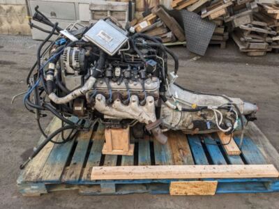 6.0L Chevy LQ4 Engine Swap LS with 4L80E Transmission | 75K Miles ...