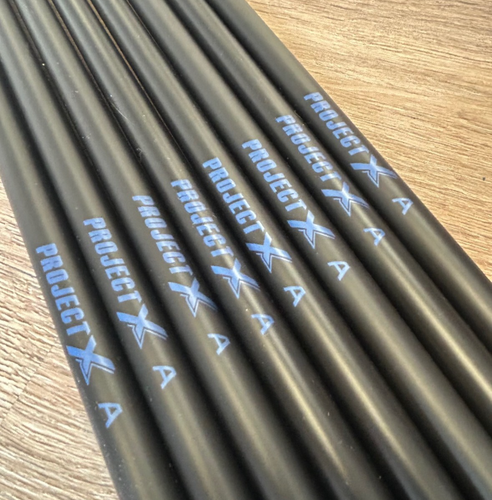 Project X Blue Senior 50g Graphite Hybrid/Iron Shafts 42" .370 (8-Pack ...