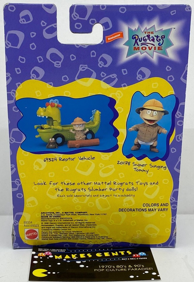 Rare The Rugrats Movie Chuckie & Monkey Playset Nickelodeon Collectible ...