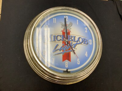 2000 Michelob Light Neon Tech Wall Clock | eBay