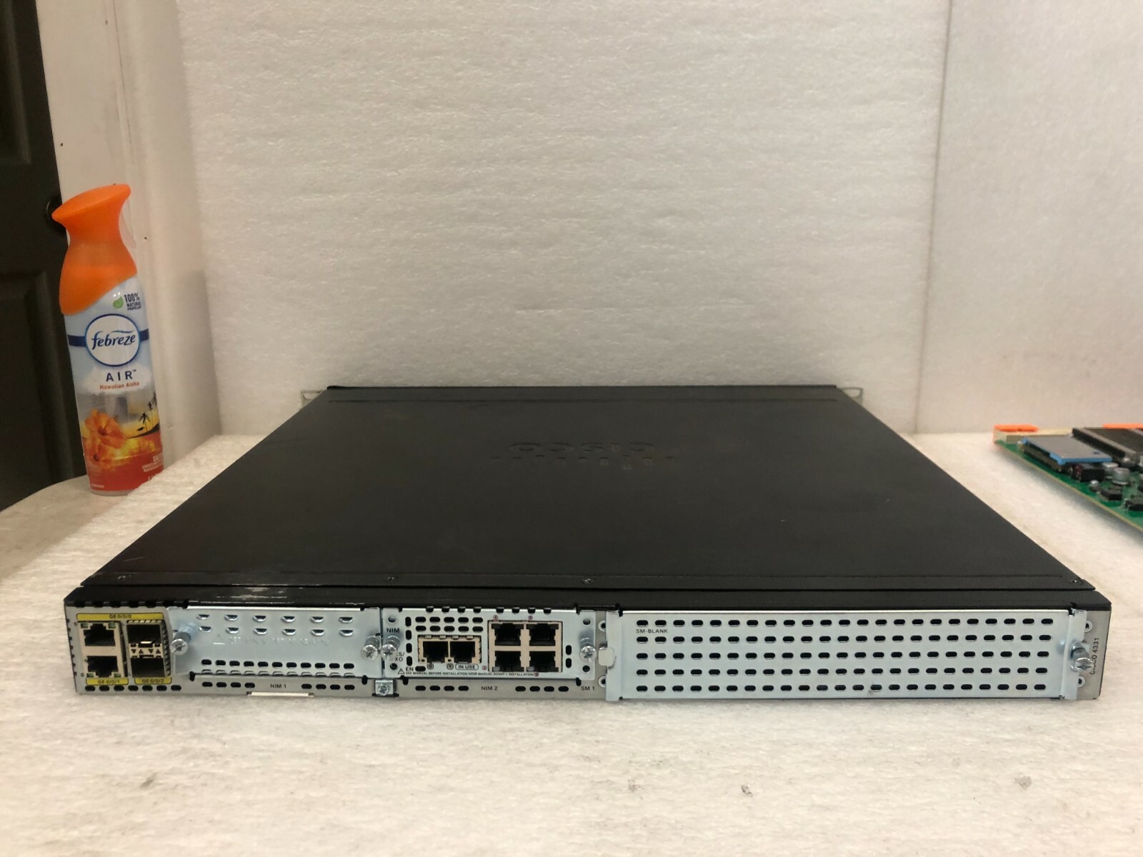 Cisco ISR4331-V/K9 UC Voice Router Bundle W/ NIM-2FXS/4FXOP & PVDM4-32 ...