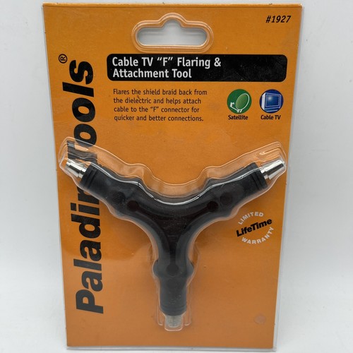 Paladin Tools Cable TV “F” Flaring & Attachment Tool | eBay