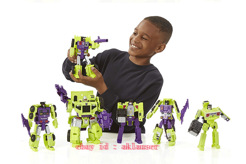 Perfect new Hasbro Idw Combiner Wars Devastator Action Figure Toy Model ...