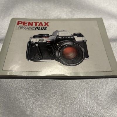 Pentax Program Plus Camera Manual Instruction Book Asahi 1984 #001 | eBay