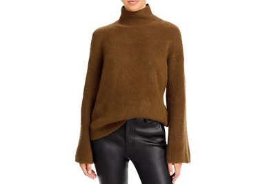 French Connection Flossy Mock Neck Sweater Orca Size L 1479 | eBay