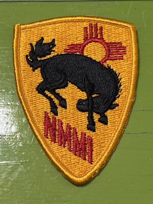 US Army NMMI New Mexico Military Institute State National Guard Patch ...