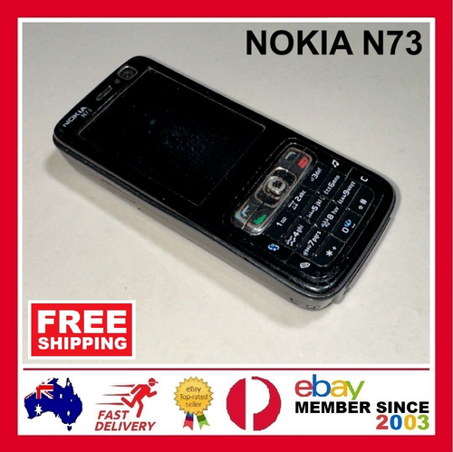 GENUINE - NOKIA N73 3G Camera Mobile Phone ((UNLOCKED)) **FREE POST ...