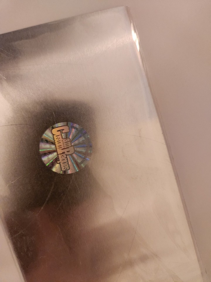 Star Wars The Mandalorian Covert Comm. Red Mando Autograph Metal Plate ...