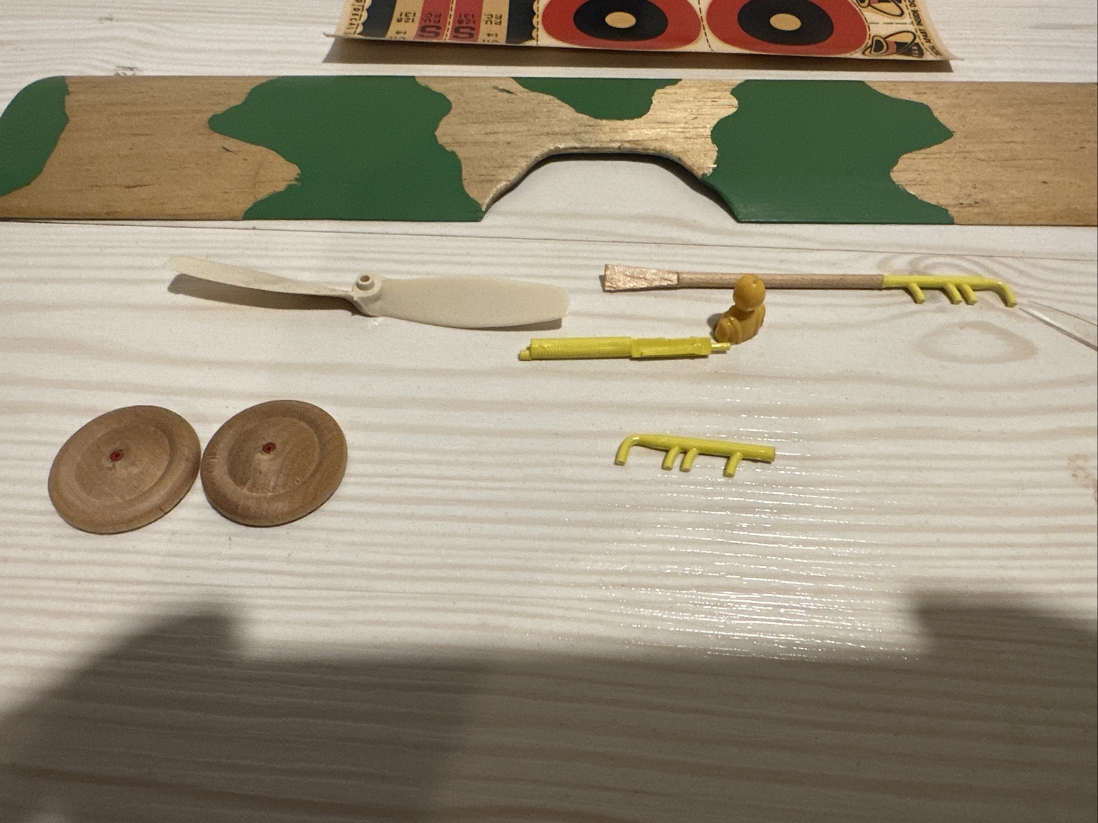 Vintage Monogram Speedee Bilt Spad Pursuit Kit G8-100 For Parts Full ...