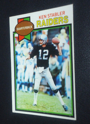 Ken Stabler 1979 TOPPS CARD #520 RAIDERS | eBay