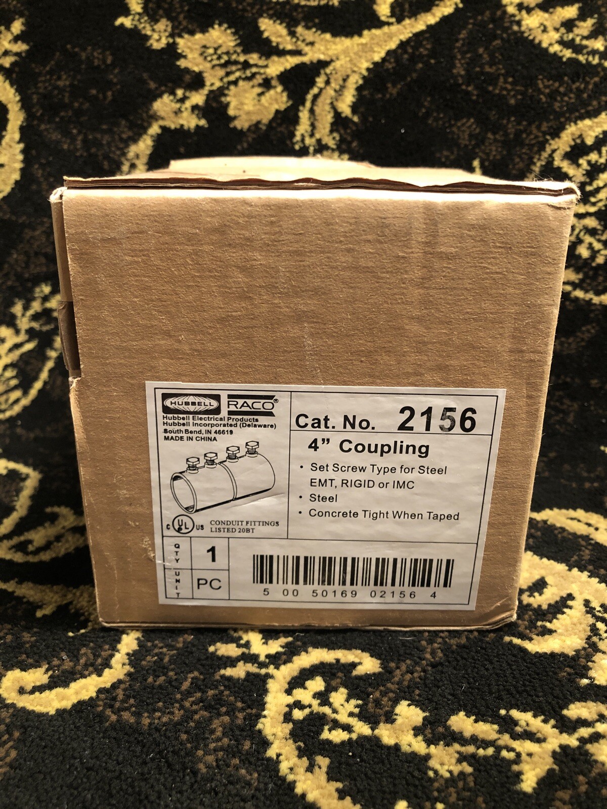 HUBBELL RACO 2156 CONDUIT 4'' COUPLING | eBay