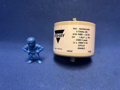 Vishay GTO 2400 - 1.0 RX PEC Kondensator Atenuation Capacitor 1.0µF ±5% ...