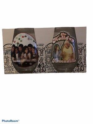 NEW Friends TV Show Curved Table 20 oz Glasses 2 pack New in Box ...