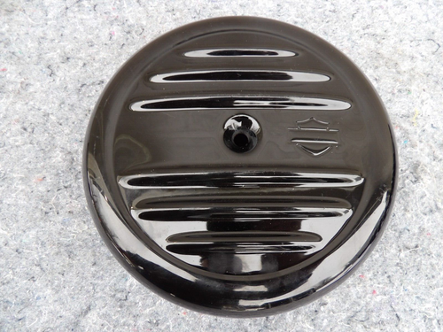 Genuine OEM 2021 Harley Iron Sportster round air box filter cover Black ...