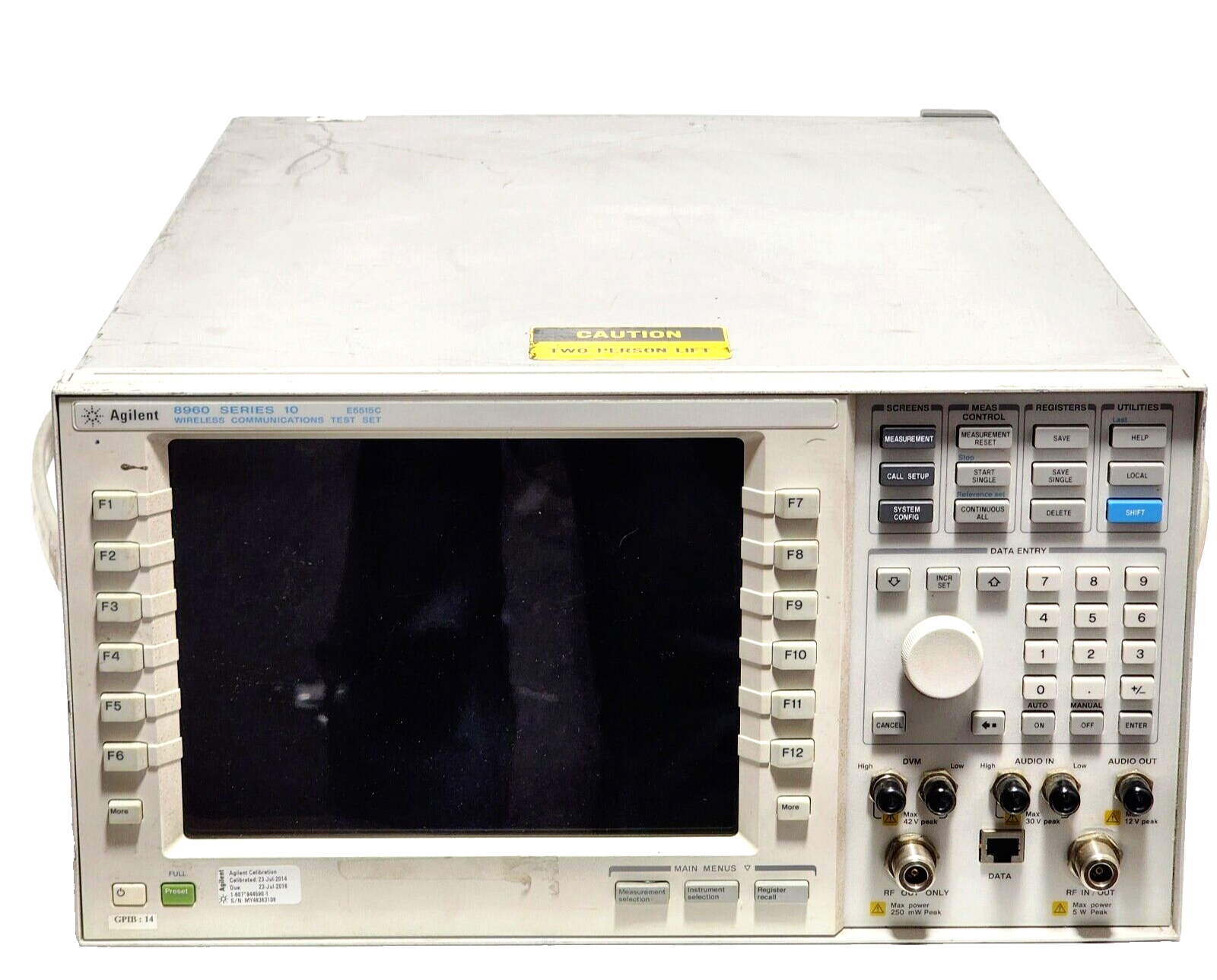 Agilent 8960 Series 10 E5515C Communication DOES NOT POWER ON | eBay