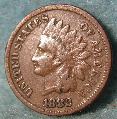 1882 Indian Head Penny Small Cent United States Coin #228 | eBay