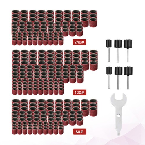 307 Pcs Sand Ring Set Polishing Sandpaper Hollow Emery Papers Electric ...