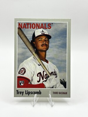 2024 Topps Archives #167 Trey Lipscomb Washington Nationals RC Rookie ...