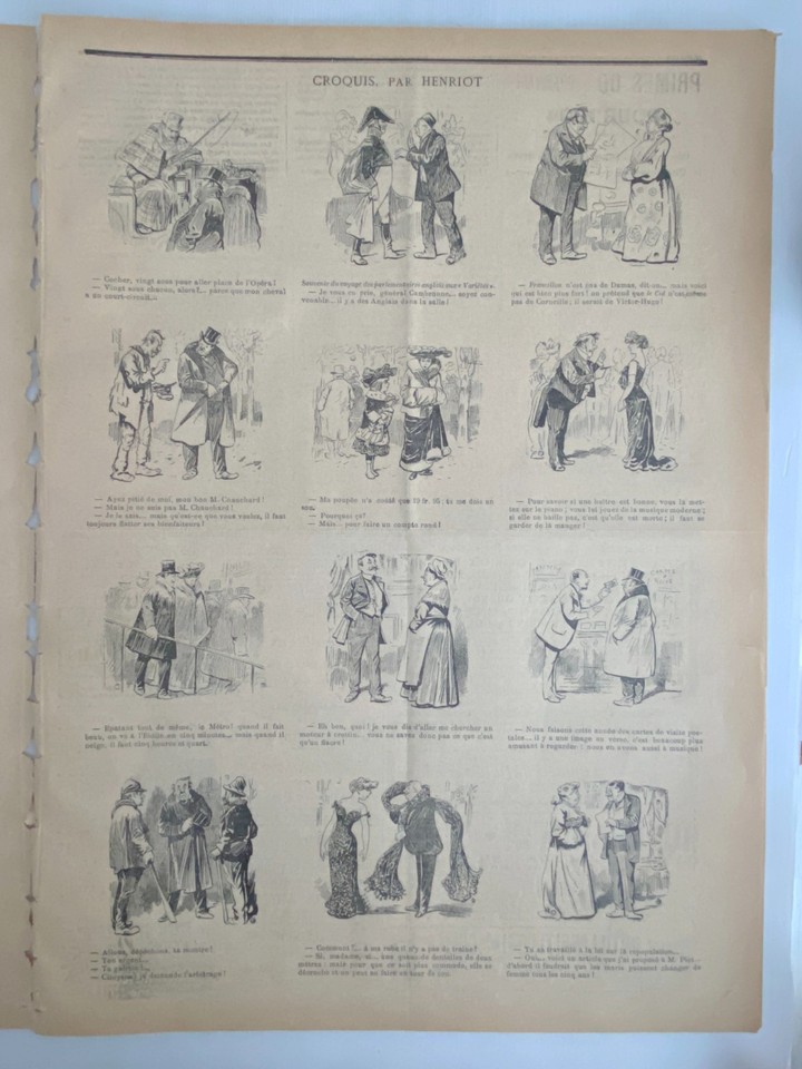 Le Charivari 20 Dec. 1903 "The Magic Word - I Am Dubloc" Alb Rene | eBay UK