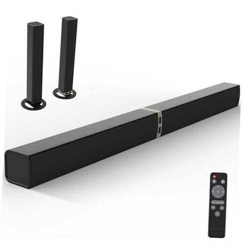 TV Sound Bar, 60W Sound Bars for Smart TV, Bluetooth 5.0 Soundbar for ...
