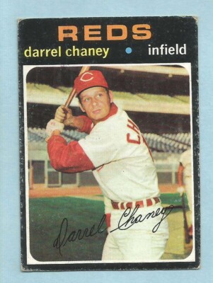 1971 Topps Baseball Darrel Chaney #632 Cincinnati Reds EX | eBay